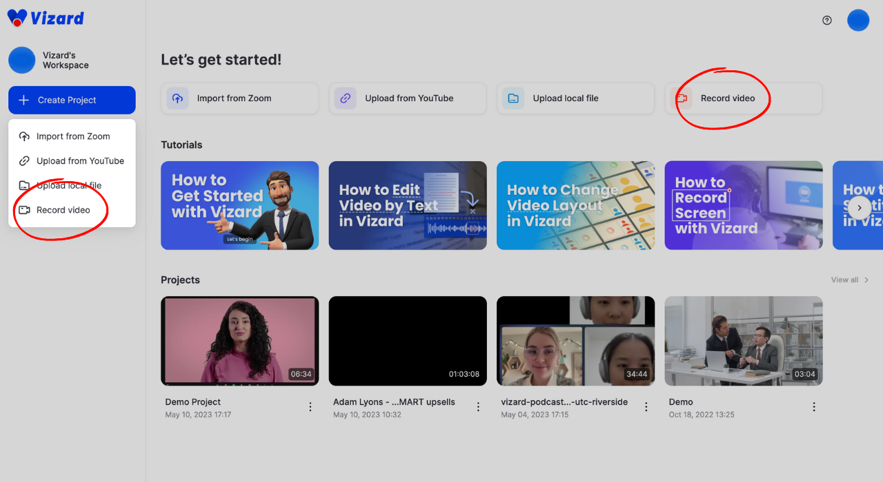 Record Screen with Vizard in 3 Simple Steps