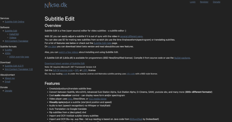 10 Best Subtitle Editing Tools in 2025